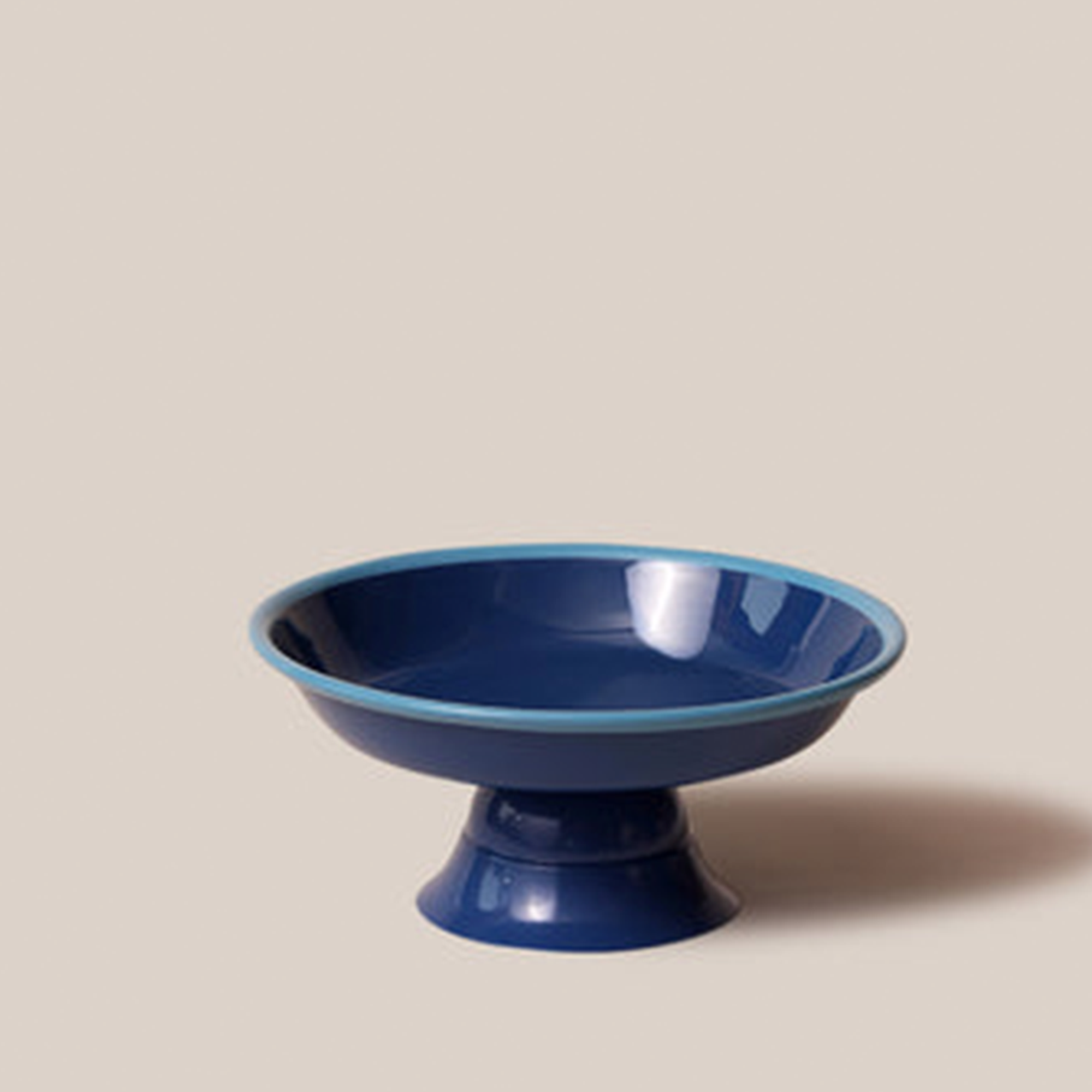Amari Pedestal Platter Blue - M | Tableware – Artisanlab